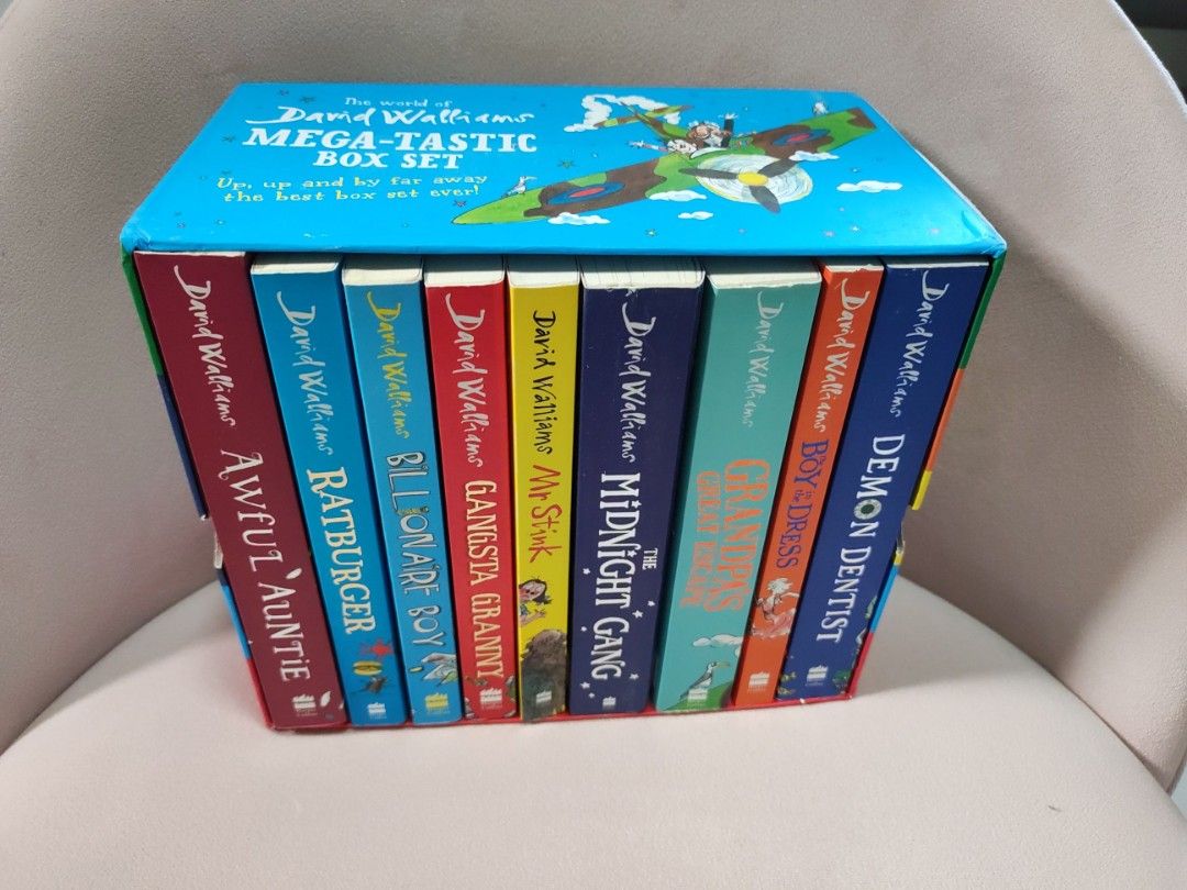 David Walliams Mega fantastic Box set 9books, Hobbies & Toys, Books ...