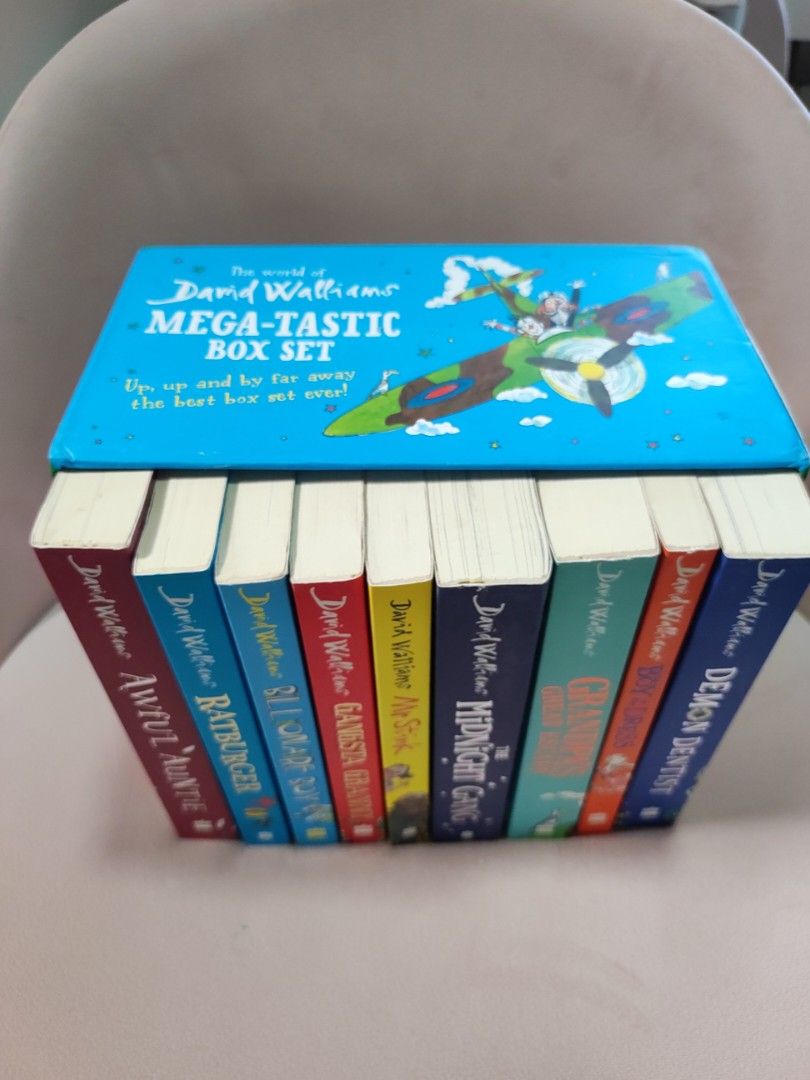 David Walliams Mega fantastic Box set 9books, Hobbies & Toys, Books ...
