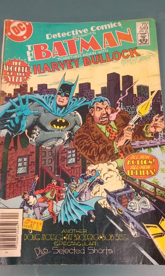 DC COMICS : dective comics 549, Hobbies & Toys, Books & Magazines ...
