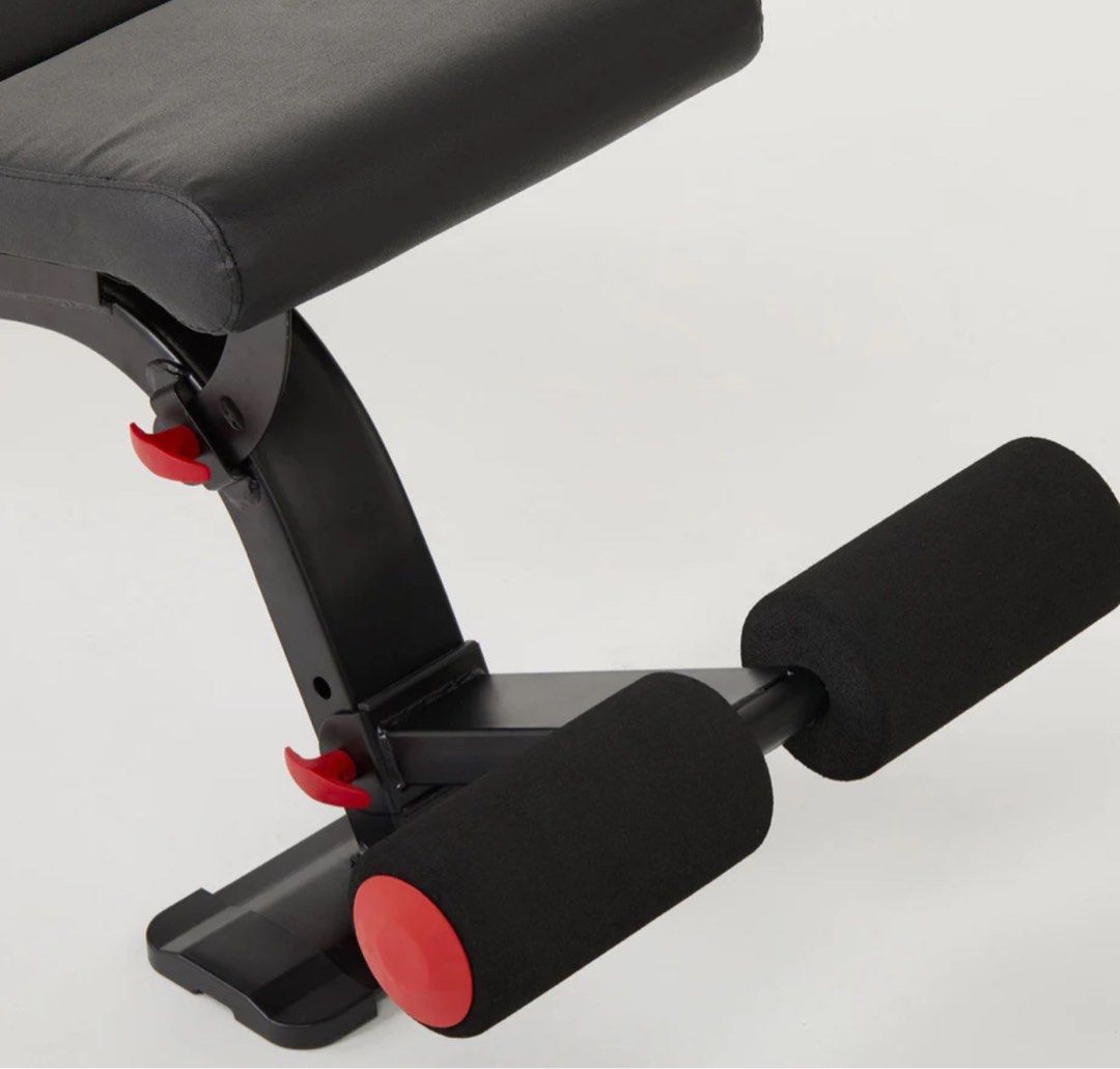 Decathlon Bench 900 & dumbbell, Sports Equipment, Exercise & Fitness ...