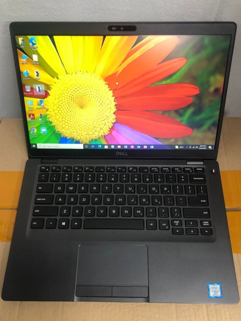 Dell slim laptop ram 16gb SSD 256gb core i7 8th generation graphics 4gb ...