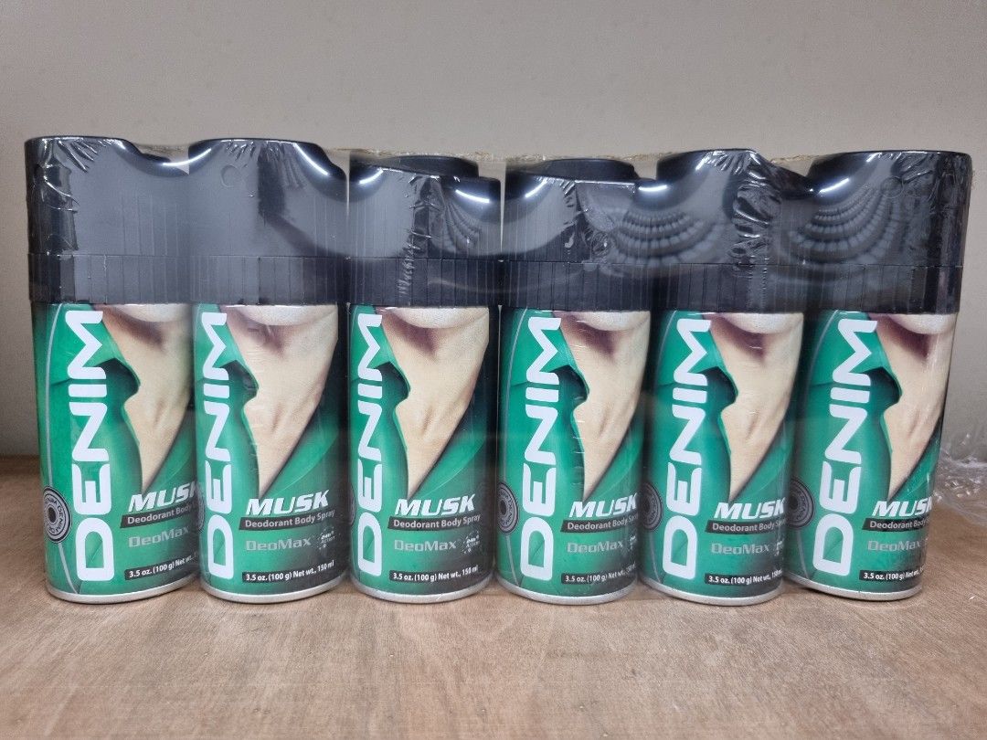 DENIM MUSK DEO BODY SPRAY 150ML, Beauty & Personal Care, Fragrance ...