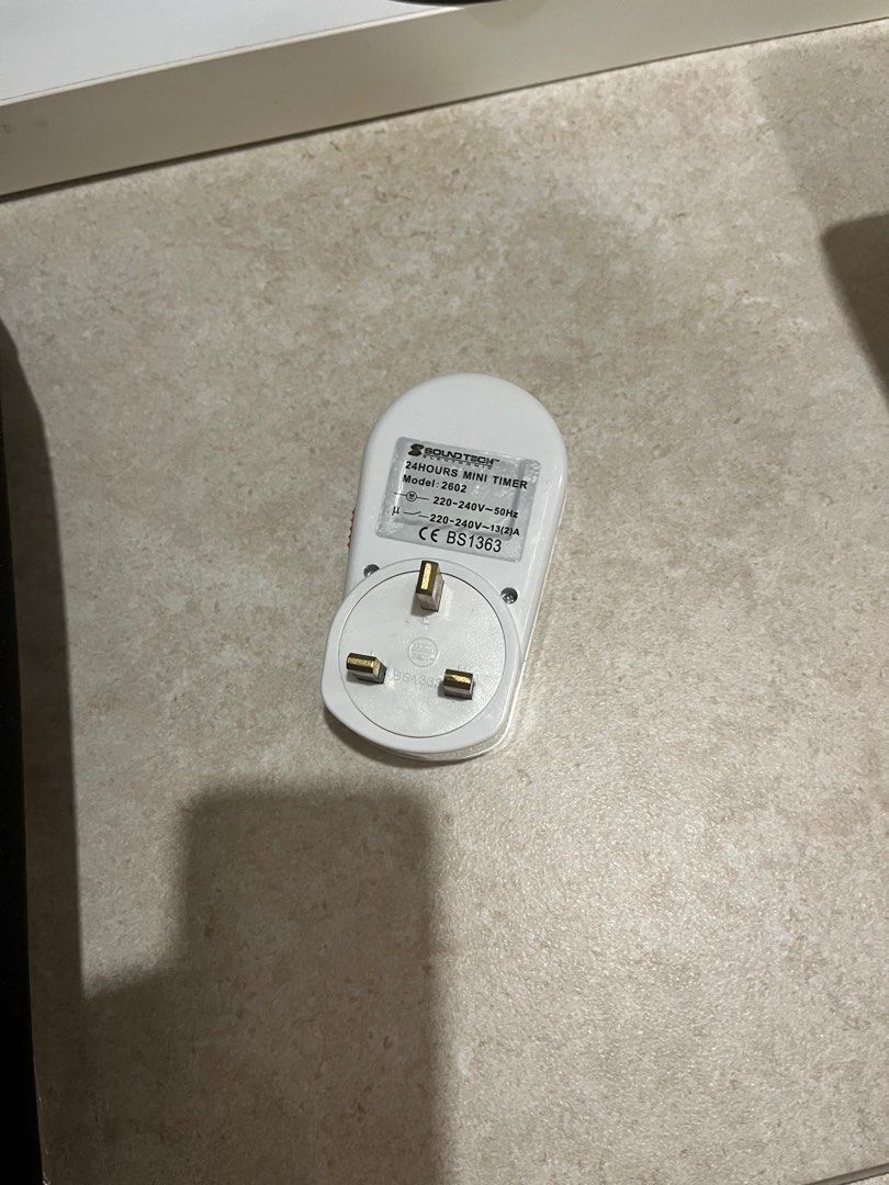 Digital timer adapter, TV & Home Appliances, Electrical, Adaptors ...