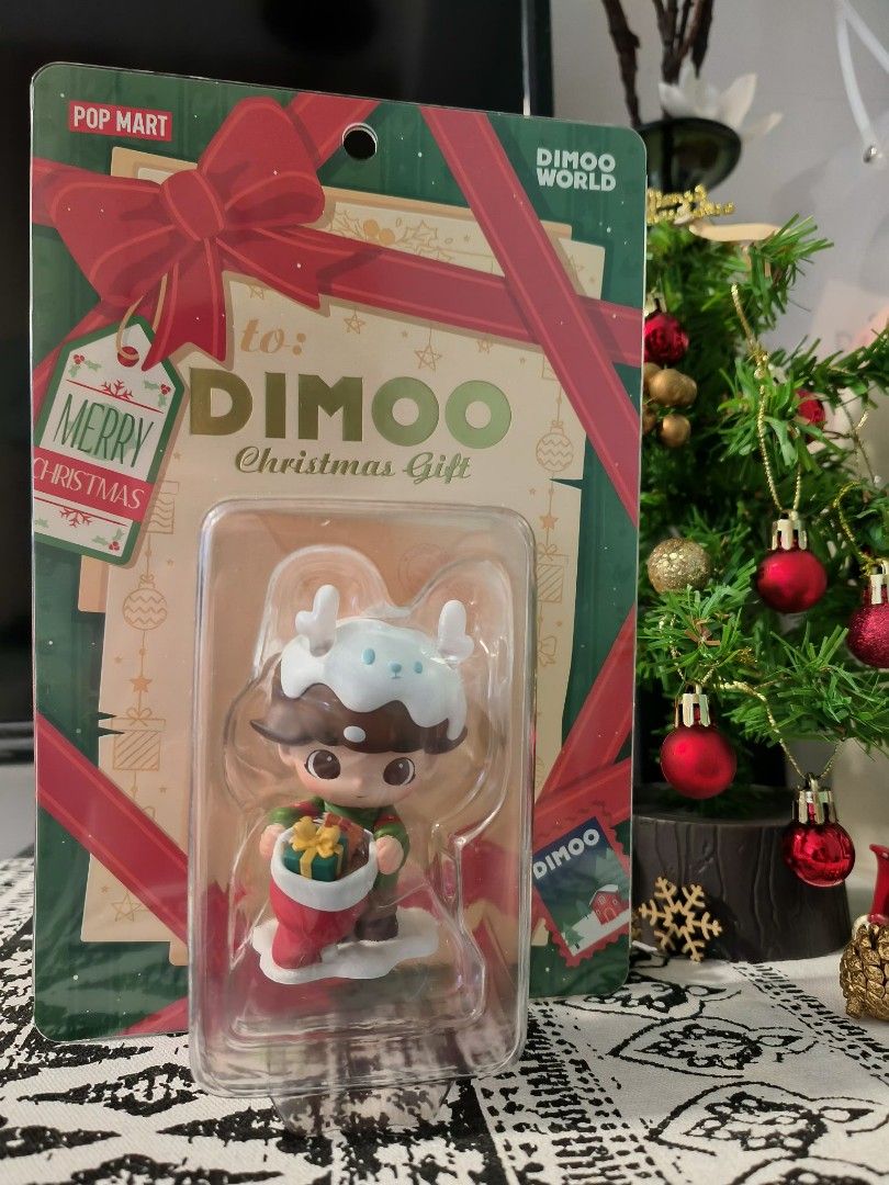 Dimoo Christmas Gift Limited Edition, Hobbies & Toys, Collectibles ...