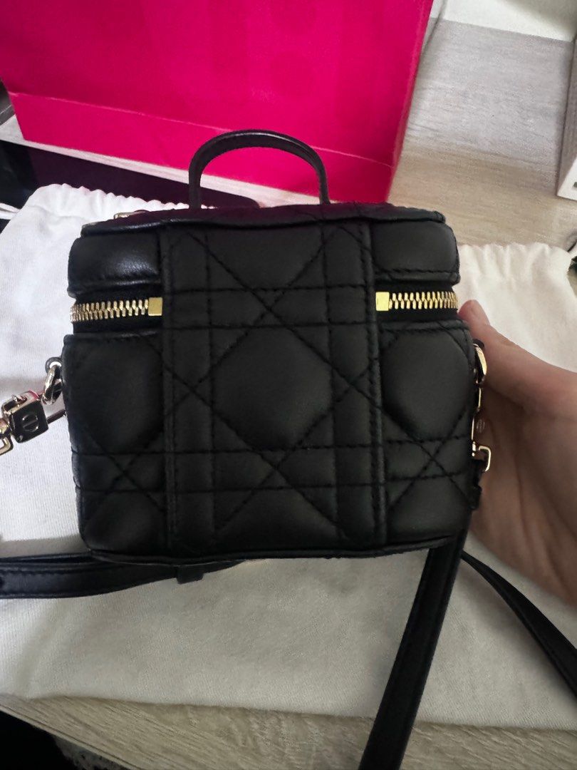 Dior micro vanity, Luxury, Bags & Wallets on Carousell