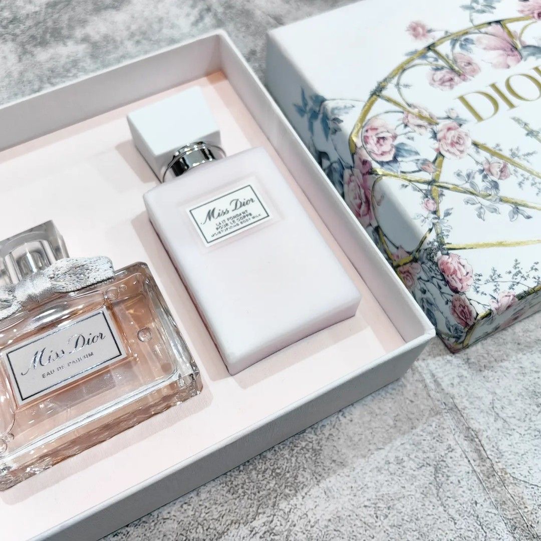 Dior Miss Dior set limited edition, Beauty & Personal Care, Fragrance ...