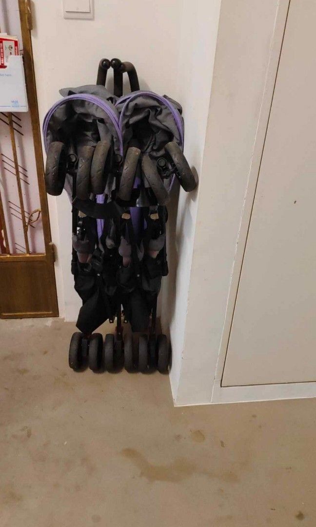 Double Stroller (Purple), Babies & Kids, Going Out, Strollers on Carousell