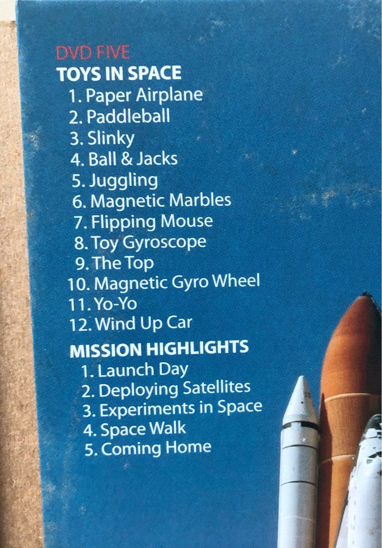 DVD box set History of the Space Shuttle (5discs), Hobbies & Toys ...