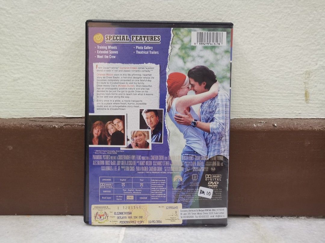 (DVD) ELIZABETHTOWN, Hobbies & Toys, Music & Media, CDs & DVDs on Carousell