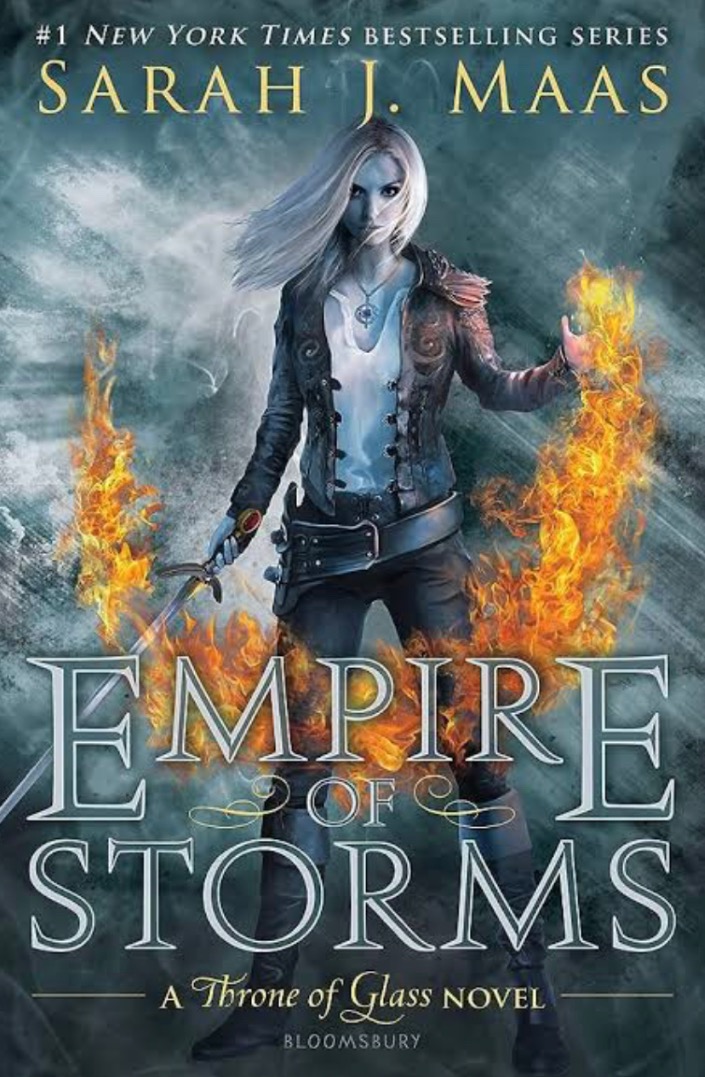 Empire Of Storms Original Cover Hardbound Sarah J Maas Hobbies