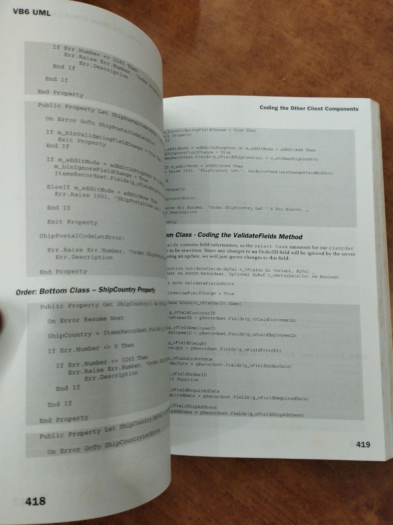 (ENG) VB6 UML Design and Development : Using Frameworks and Patterns ...