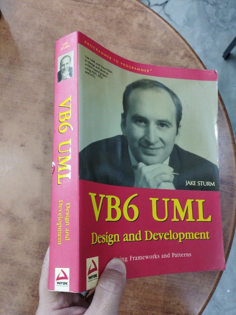 Eng Vb6 Uml Design And Development Using Frameworks And Patterns Hobbies And Toys Books