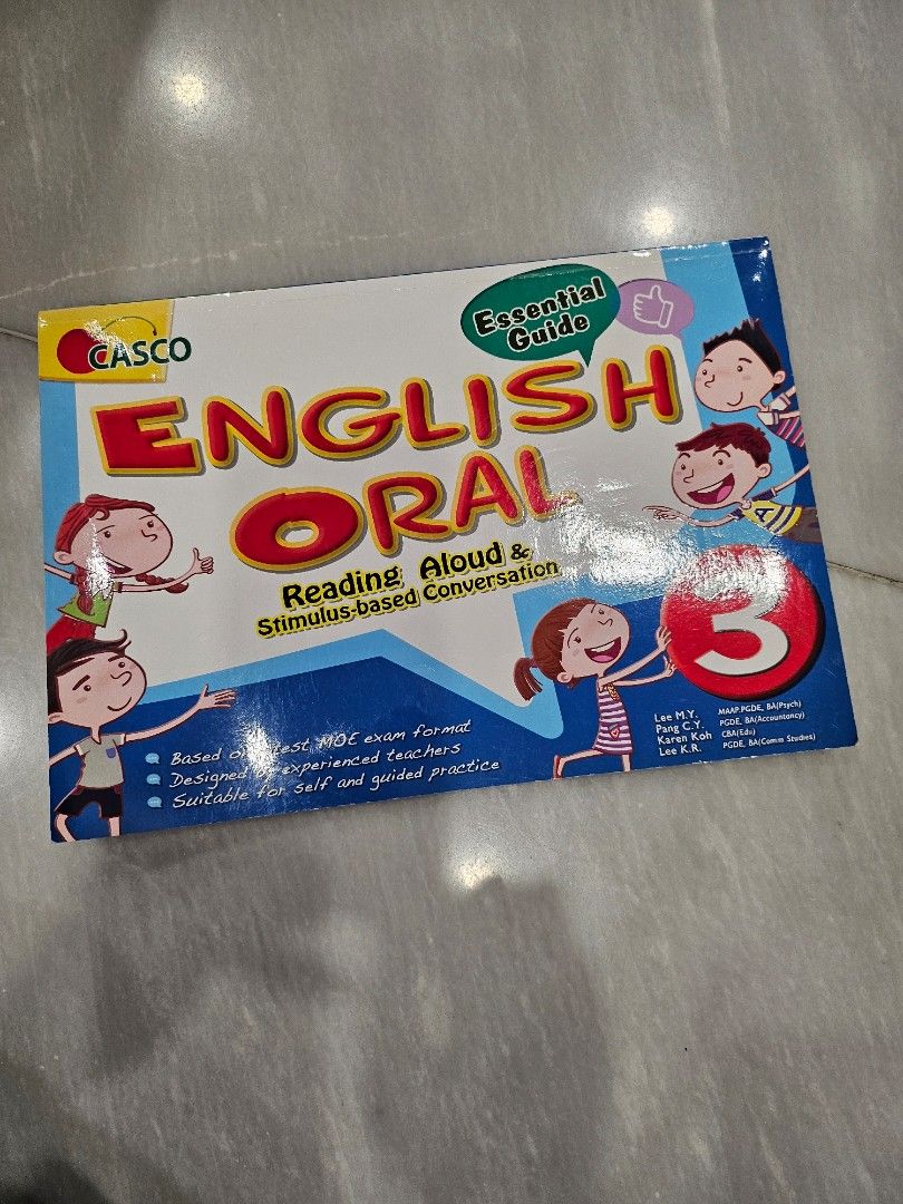 English Oral Primary 3, Hobbies & Toys, Books & Magazines, Assessment ...