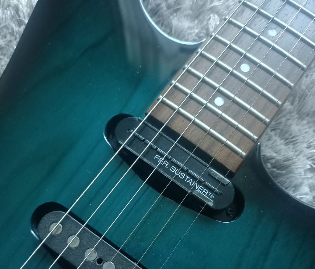 Fernandes Sustainer Made in Japan Electric Guitar, Hobbies & Toys ...