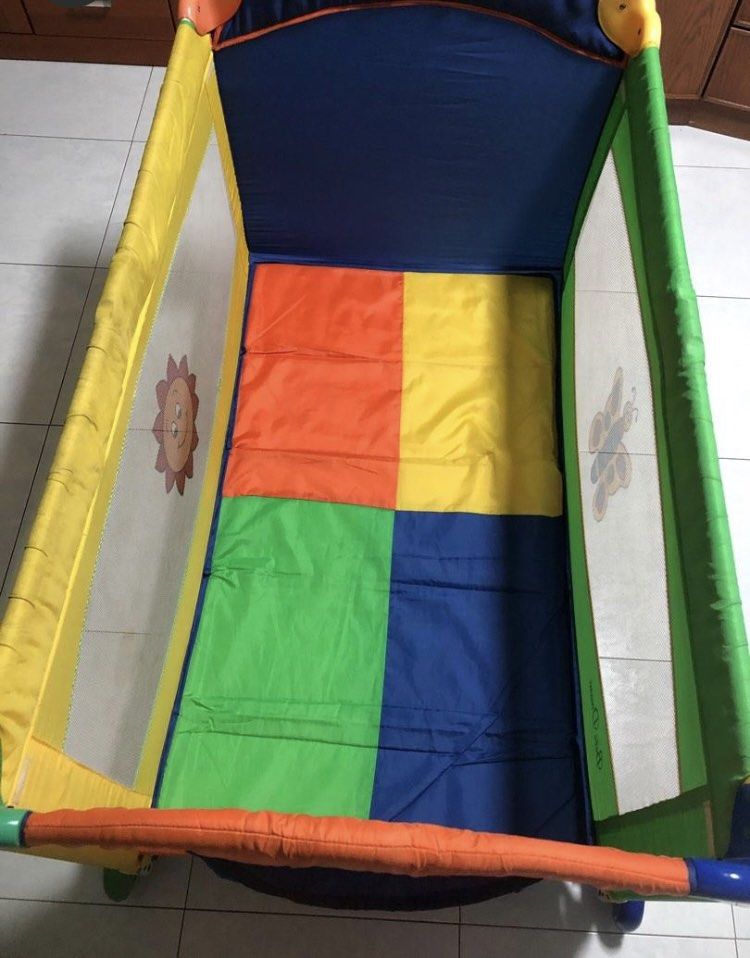Foldable baby cot, Babies & Kids, Baby Nursery & Kids Furniture, Cots ...