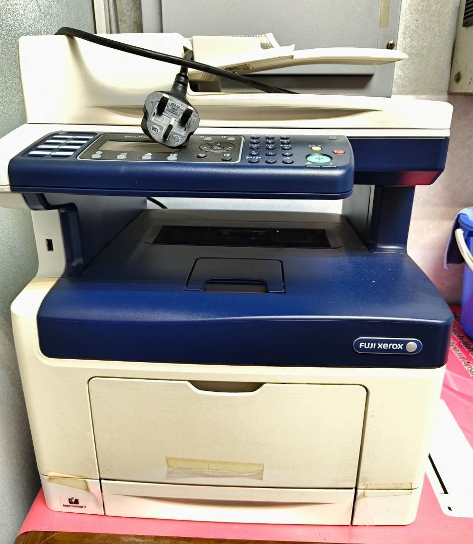 Fuji Xerox DocuPrint M355df A4 Mono Laser Multifunction with Duplex Built In, Computers & Tech ...