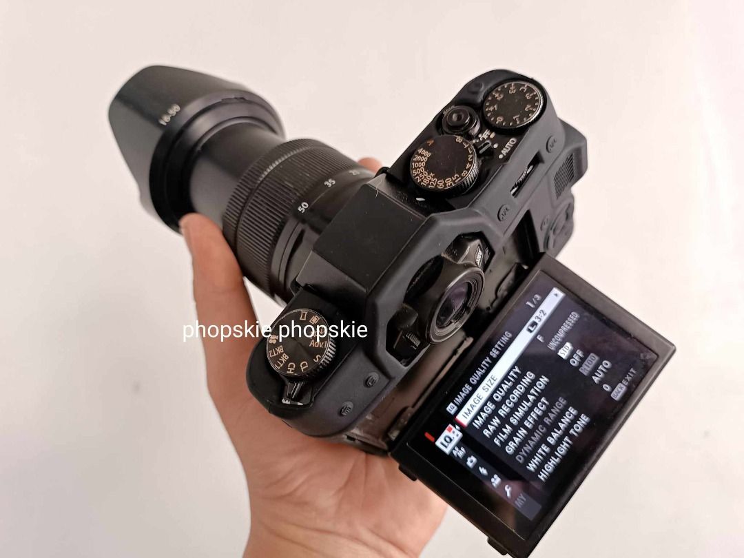 Fujifilm mirrorless camera XT20 with kit lens 24mp touch screen 4K ...