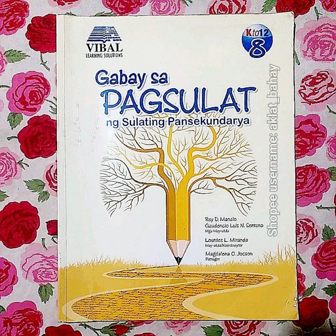 Gabay sa Pagsulat ng Sulating Pansekundarya Grade 8 (Copyright 2014 ...