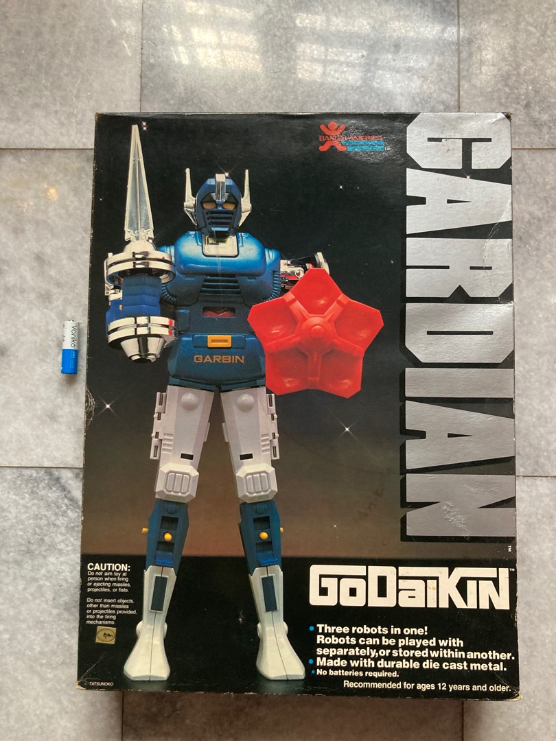 Gardian Godaikin Vintage Bandai America Toys, Hobbies & Toys, Toys ...