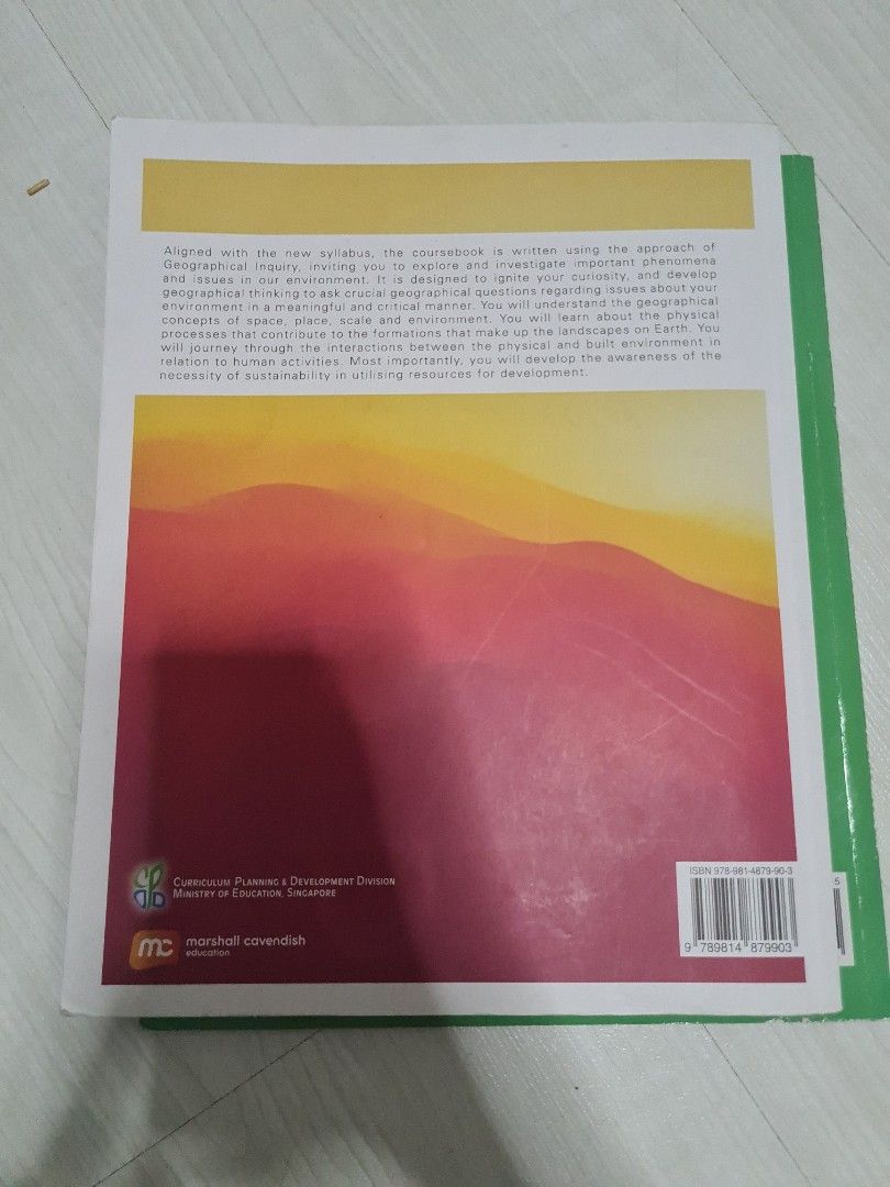 Geography Textbook s2, Hobbies & Toys, Books & Magazines, Textbooks on ...