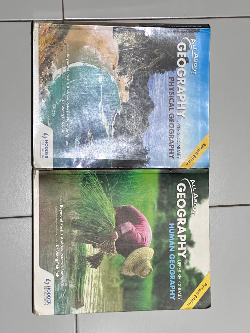 Geography Textbooks Sec 3&4, Hobbies & Toys, Books & Magazines ...