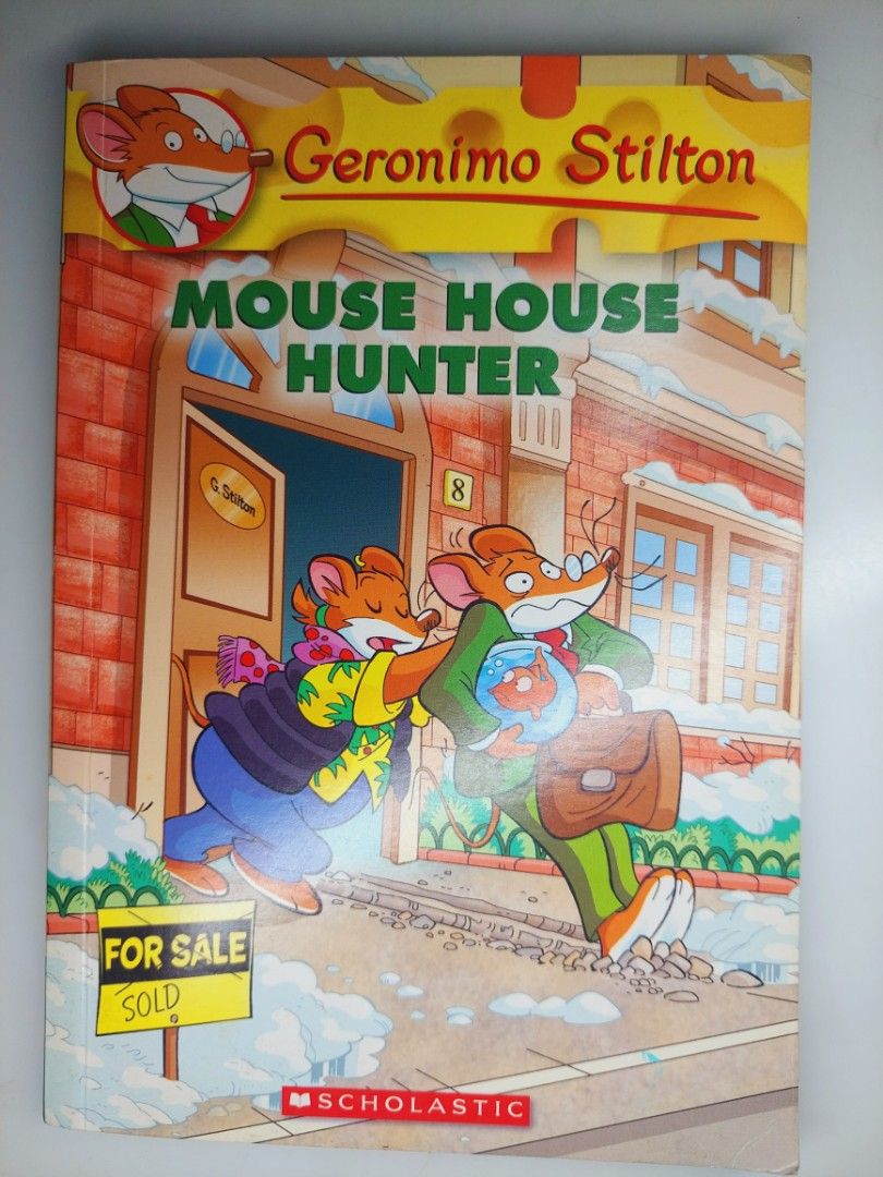 Geronimo Stilton #61: Mouse House Hunter, Hobbies & Toys, Books ...