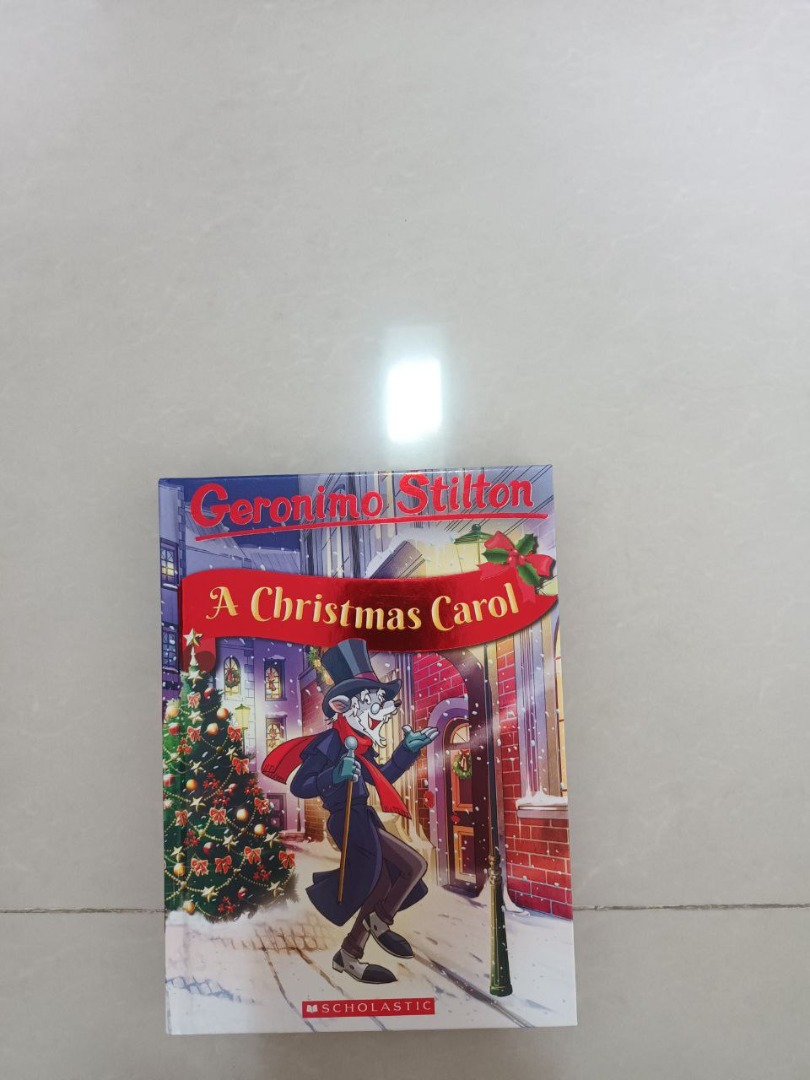 Geronimo Stilton - A Christmas Carol [Hardcovered], Hobbies & Toys ...