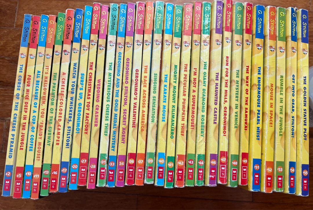 Geronimo Stilton Book Collection, Hobbies & Toys, Books & Magazines ...