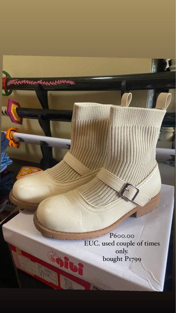 gibi boots, Babies & Kids, Babies & Kids Fashion on Carousell