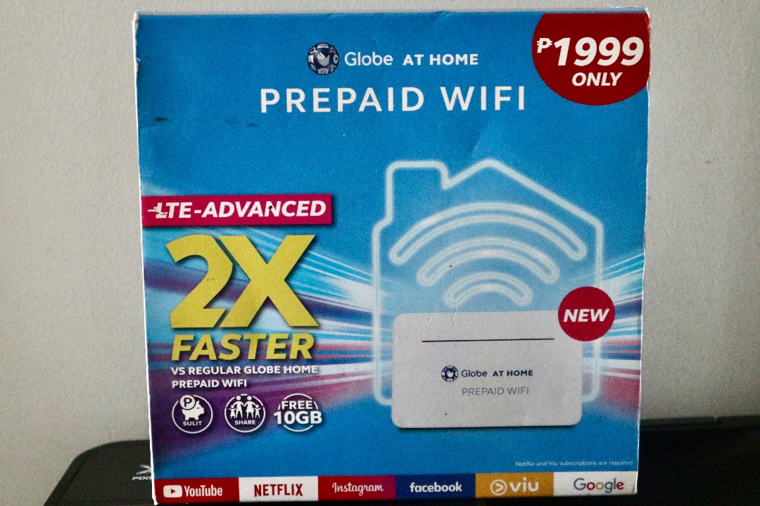 Globe At Home Prepaid WiFi Modem, Computers & Tech, Laptops & Notebooks ...