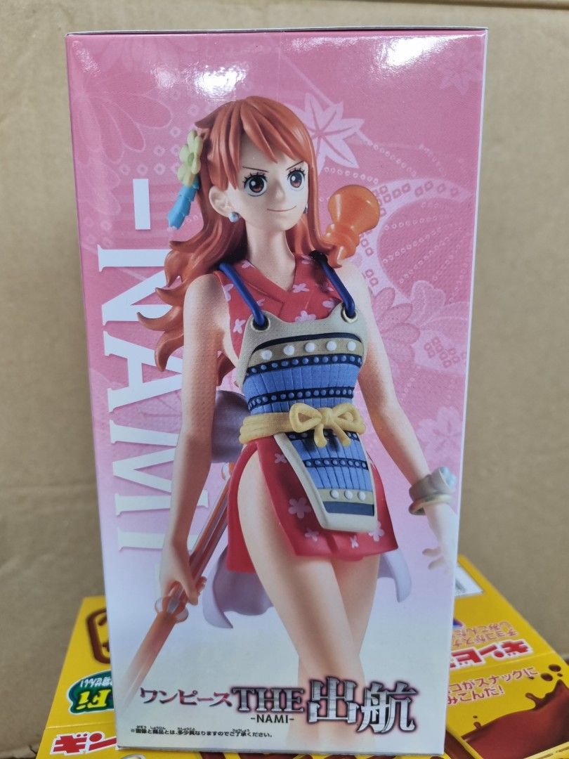 GOLD TOEI One Piece THE Departure Nami, Hobbies & Toys, Toys & Games on Carousell