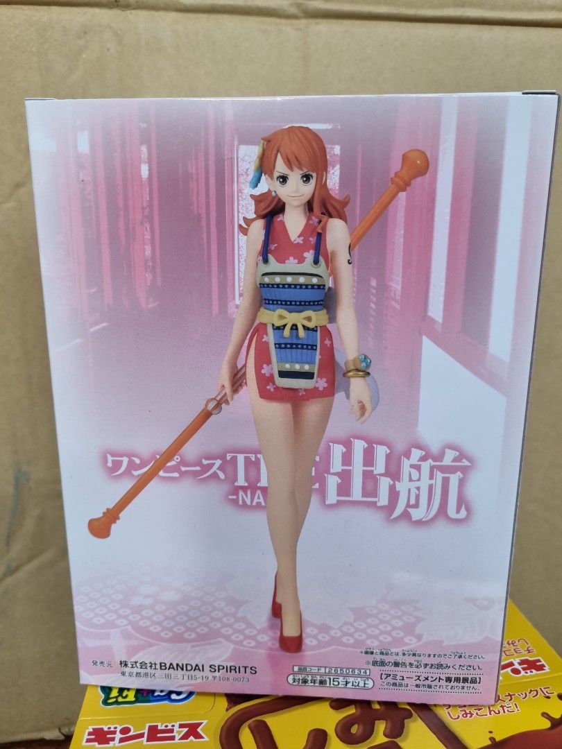 GOLD TOEI One Piece THE Departure Nami, Hobbies & Toys, Toys & Games on Carousell