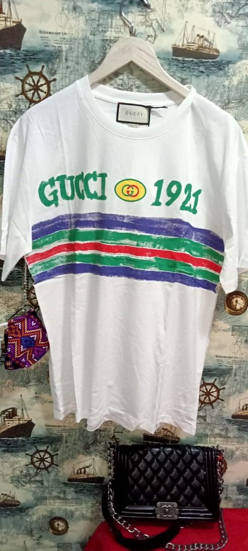 Gucci Splash Paint 1921, Luxury, Apparel on Carousell