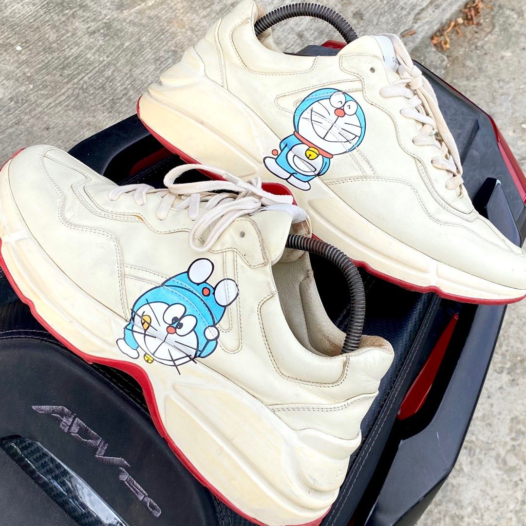 Gucci x Doraemon Rhyton Sneakers, Men's Fashion, Footwear, Sneakers on ...