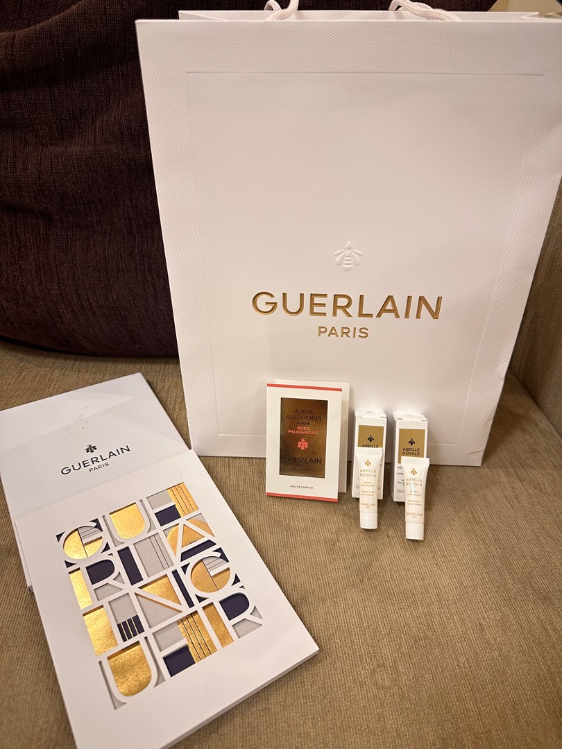 Guerlain Miniature Tester & Note Book & perfume, Beauty & Personal Care ...