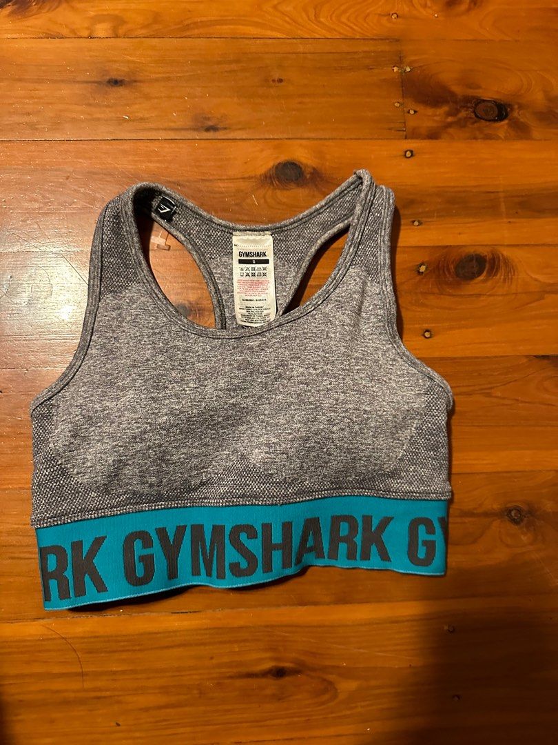 Gym shark flex set sports bra, Women's Fashion, Activewear on Carousell