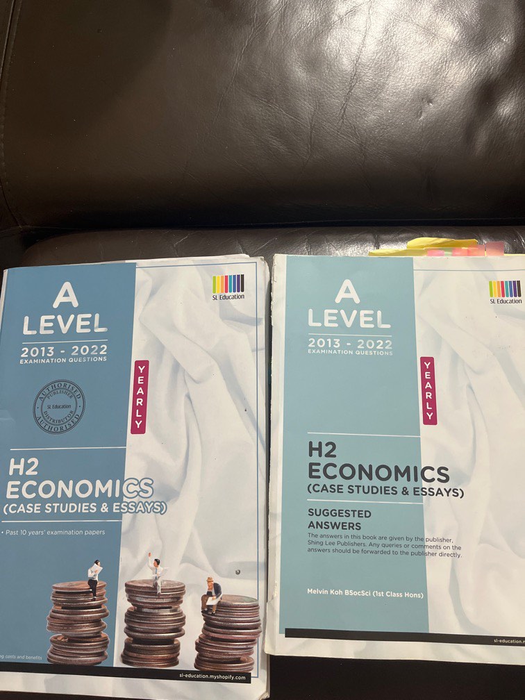 H2 Economics A level TYS questions+answers, Hobbies & Toys, Books ...