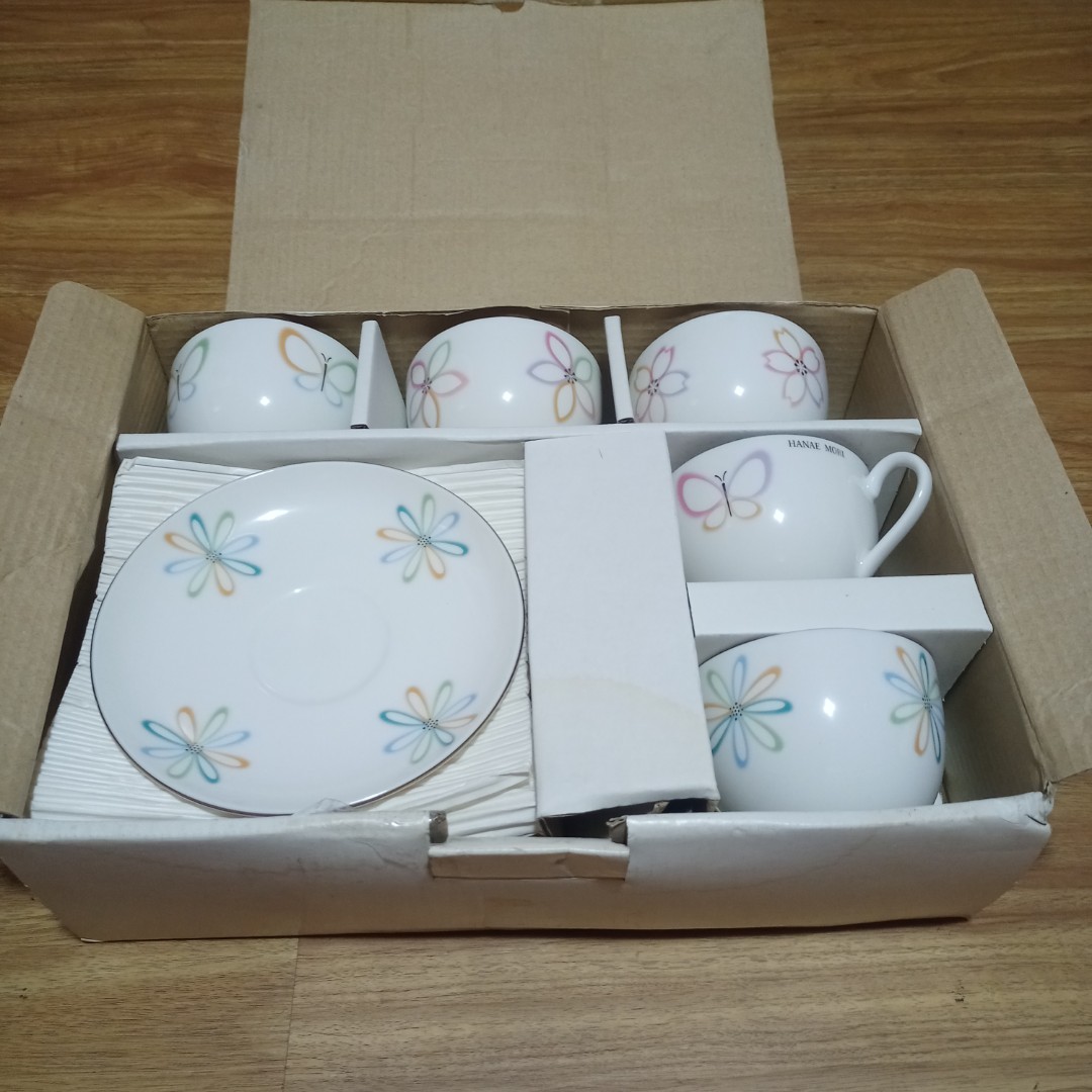 HANAE MORI CUP & SAUCER, Furniture & Home Living, Kitchenware ...