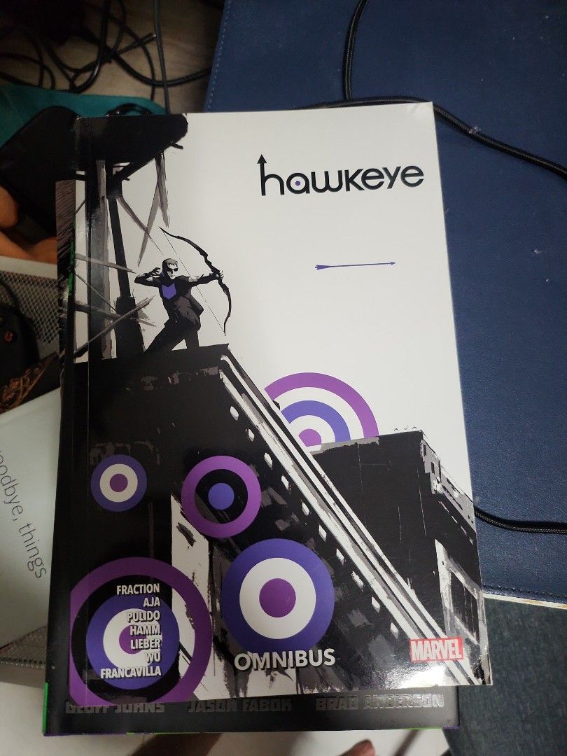 Hawkeye Omnibus Vol 1, Hobbies & Toys, Books & Magazines, Comics ...