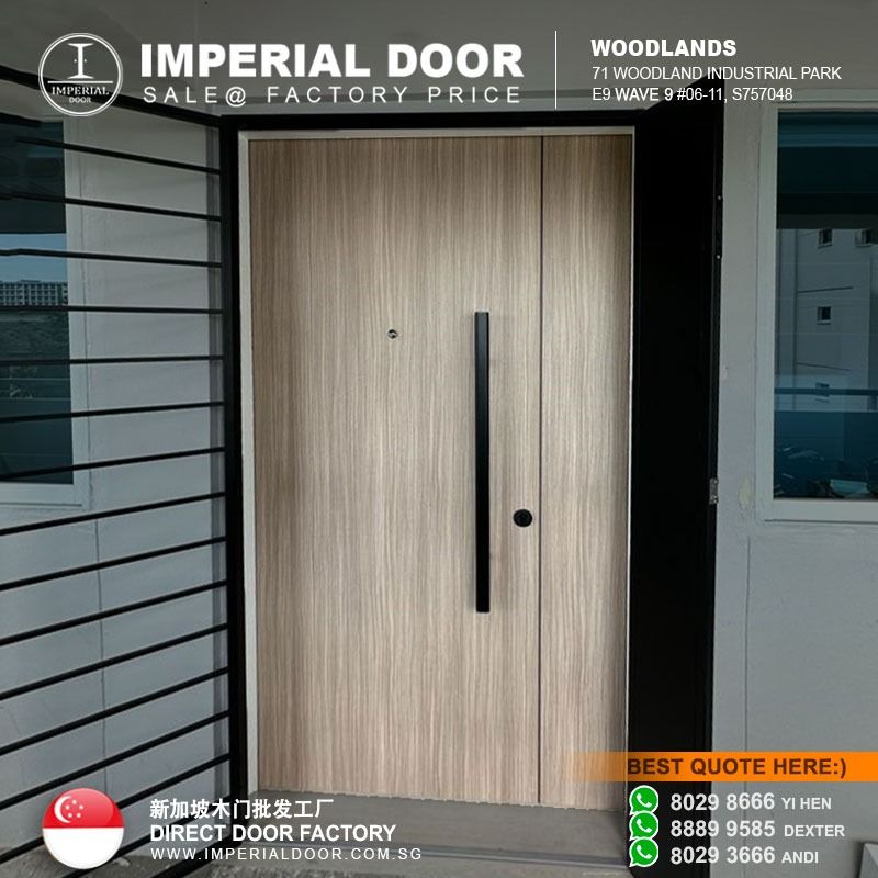 🇸🇬 HDB / BTO Main Door - No gimmick 1 year warranty Condo BTO main door ...