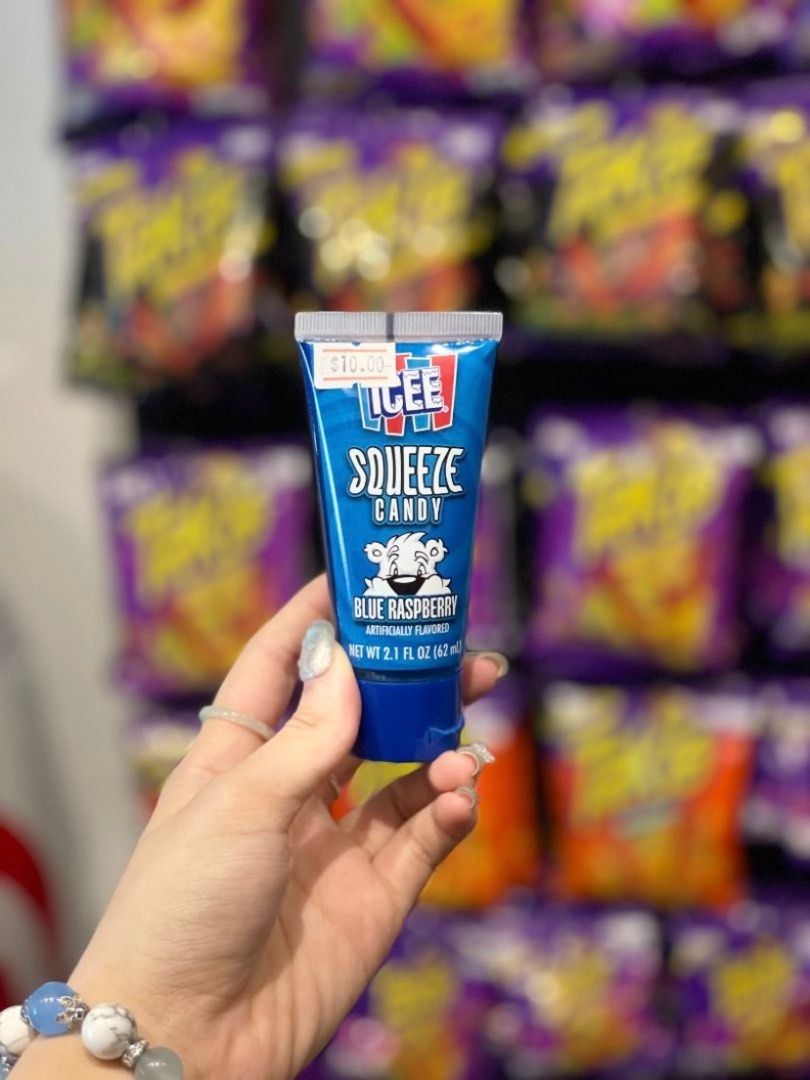 ICEE Squeeze Candy | Red Cherry, Blue Raspberry , Food & Drinks, Other ...