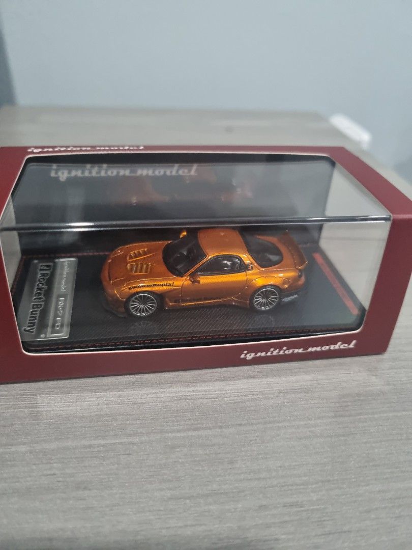 Ignition model 1/64 RX-7 FD Rocket Bunny (orange metallic), Hobbies ...