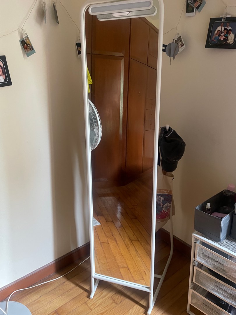 Ikea Knapper Mirror stand, Furniture & Home Living, Home Decor, Mirrors ...