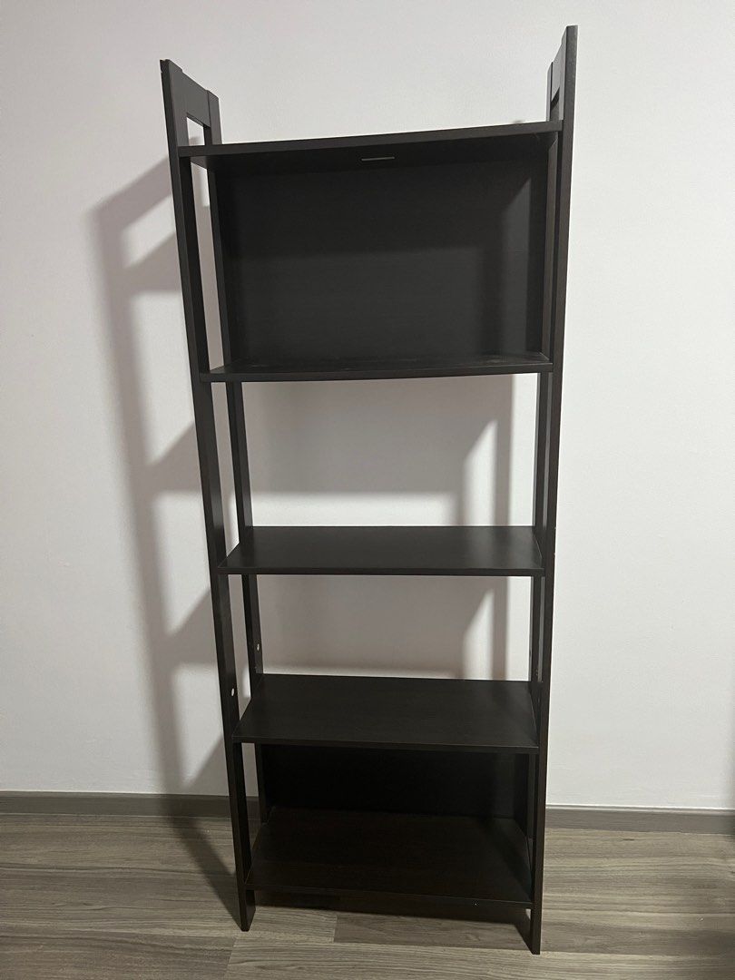 IKEA Laiva black brown shelf, Furniture & Home Living, Furniture ...