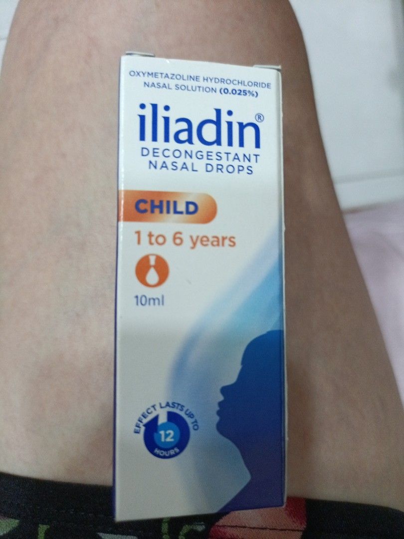 Iliadin Decongestant Nasal Drops (Child), Babies & Kids, Nursing ...