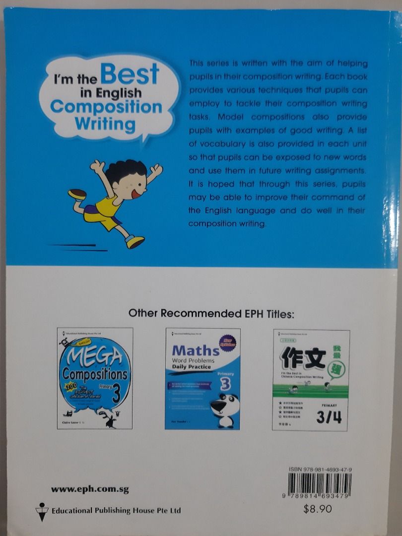 I'm the Best in English Composition Writing (Primary 3, P3) Free Story ...