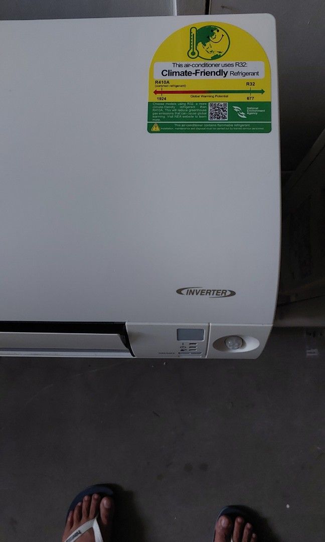 INVERTER SINGLE SPLIT AIRCON 9000BTU, TV & Home Appliances, Air ...