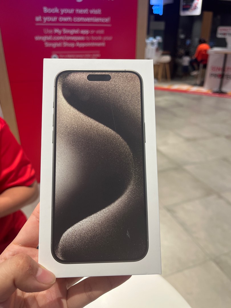 IPhone 15 Promax 256 (Natural Titanium), Mobile Phones & Gadgets ...