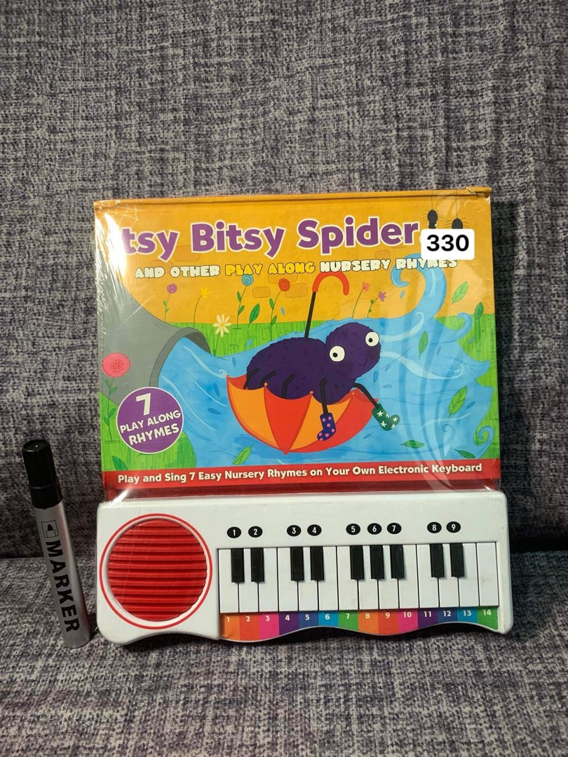 Itsy Bitsy Spider Piano book, Hobbies & Toys, Books & Magazines ...