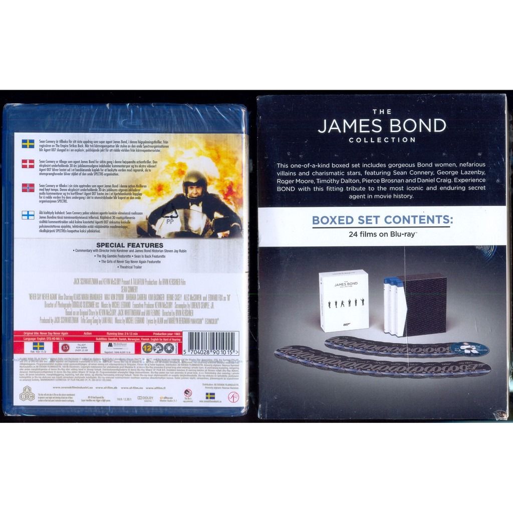 James Bond 007 The Complete 25-Movie Collection [ Blu-Ray ], Hobbies ...